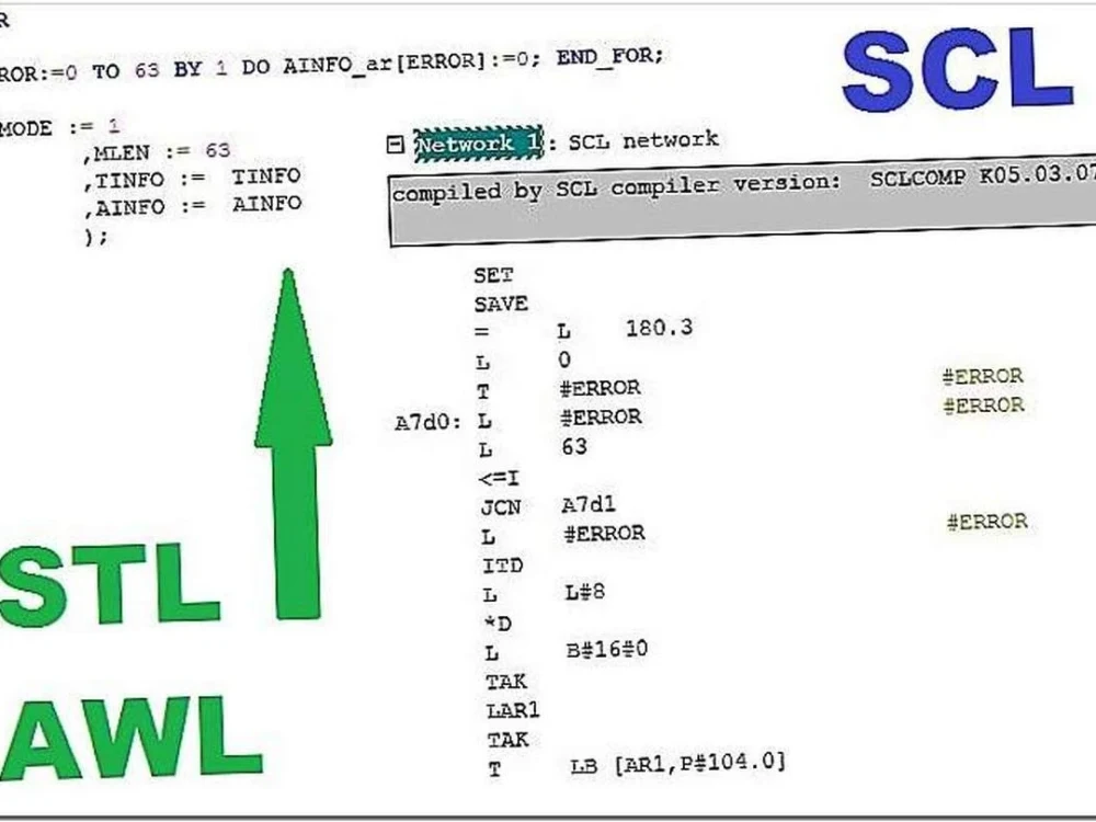 Restored SCL source code, from compiled STL (Step7 siemens) | Upwork Restored SCL source code, from compiled STL (Step7 siemens) | Upwork