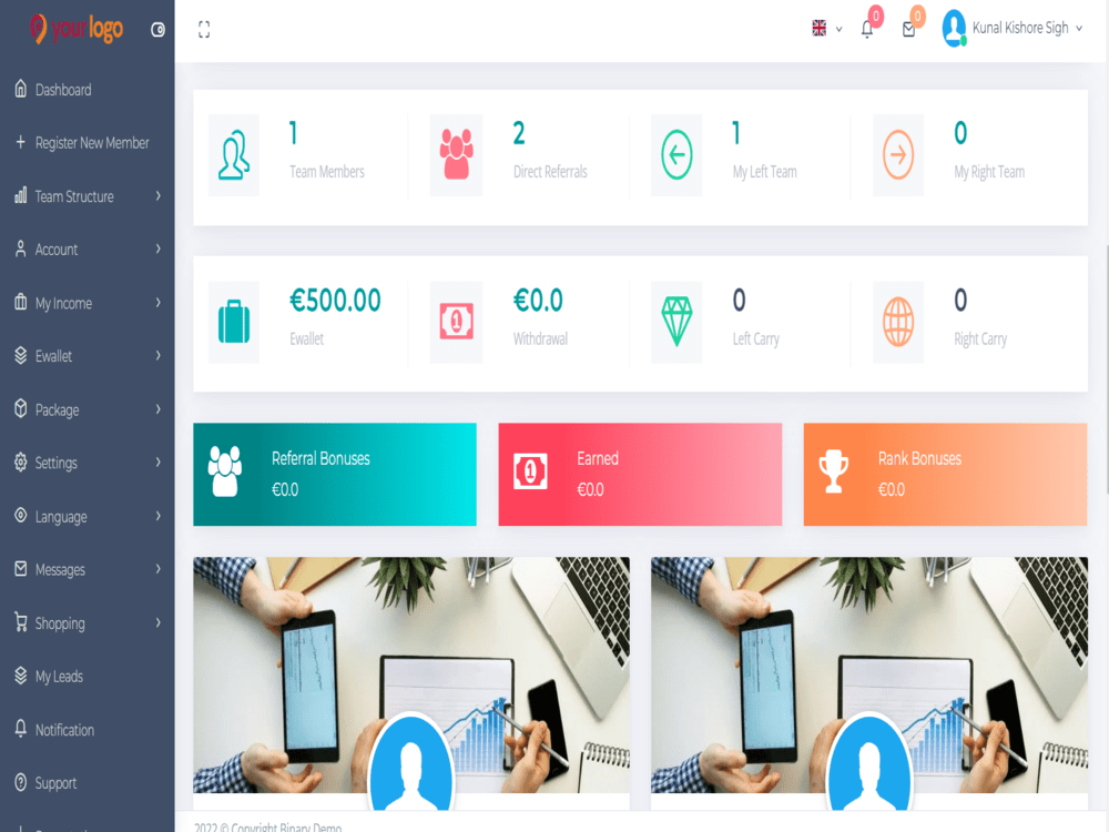 Custom MLM Software with ongoing support | Upwork