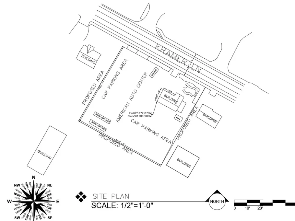 A site plan using google map | Upwork