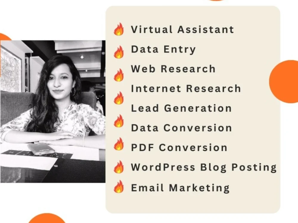 A professional Virtual Assistant, Web Researcher, Lead Generation | Upwork