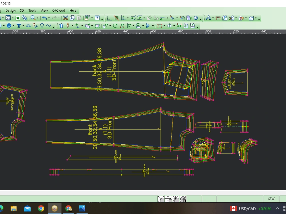 An amazing sewing pattern and grading for any garment | Upwork
