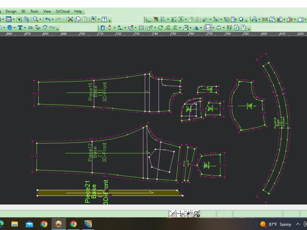 An amazing sewing pattern and grading for any garment | Upwork