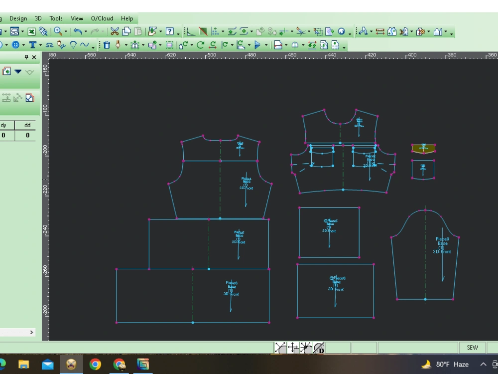 An amazing sewing pattern and grading for any garment | Upwork