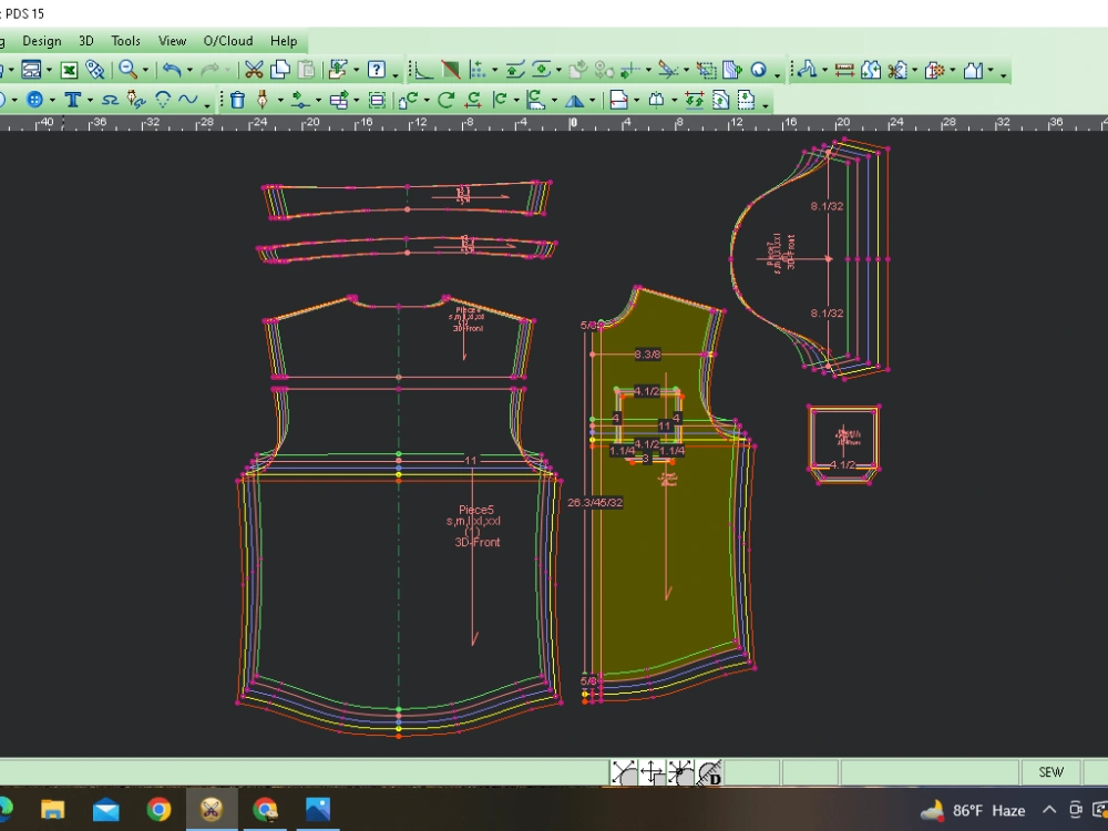 An amazing sewing pattern and grading for any garment | Upwork