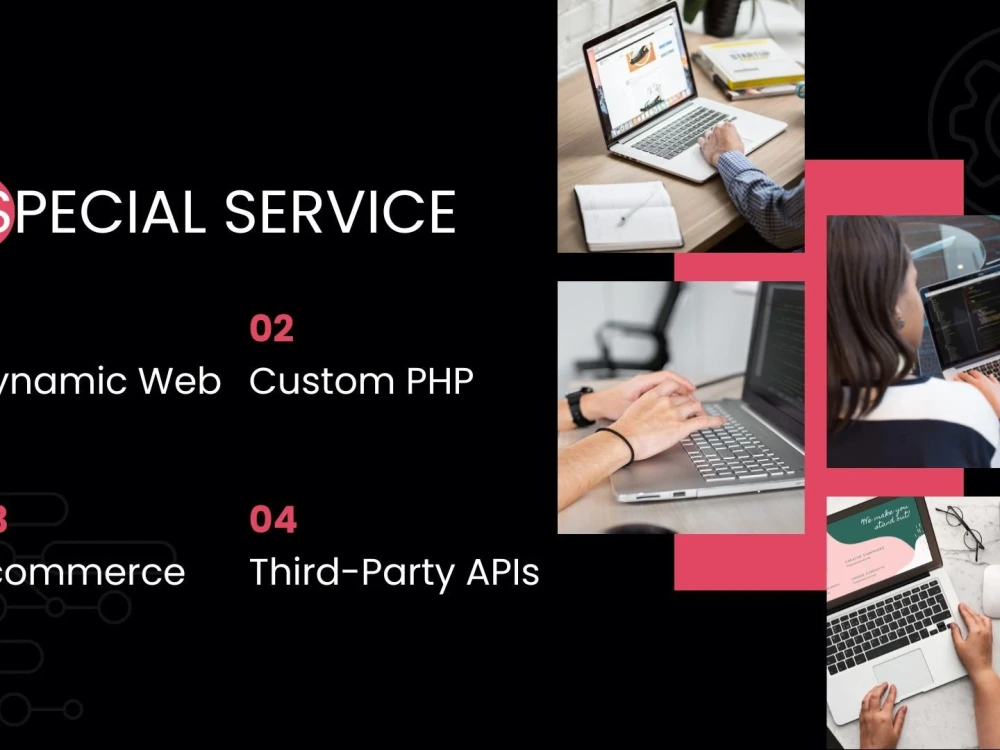 A dynamic PHP website | Upwork