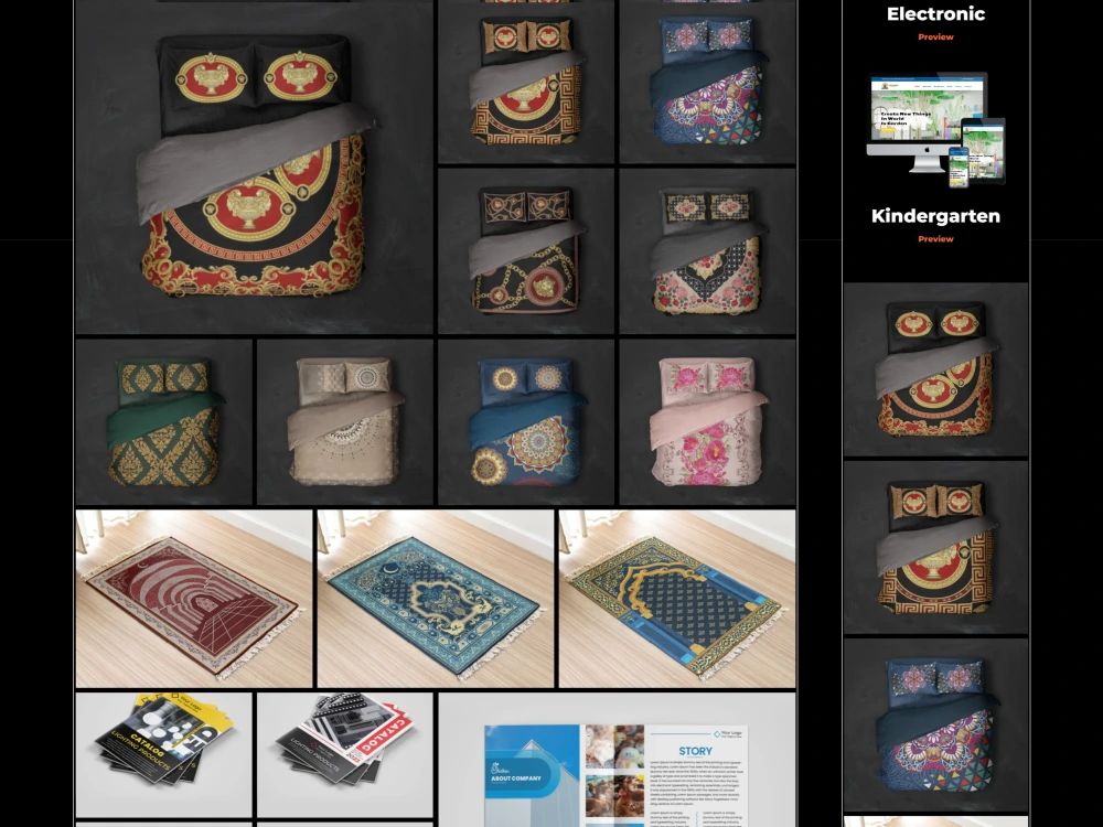 Portfolio responsive website template | HTML | CSS | Javascript | Upwork