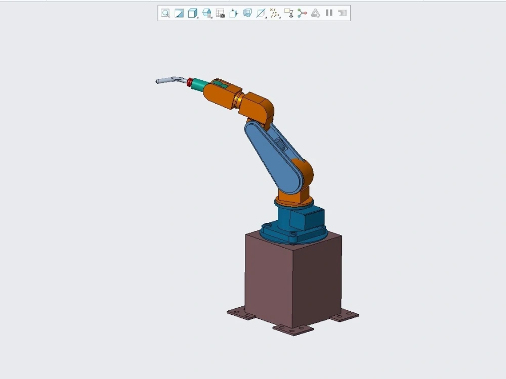 A robust 3d model of Welding robotic arm | Upwork