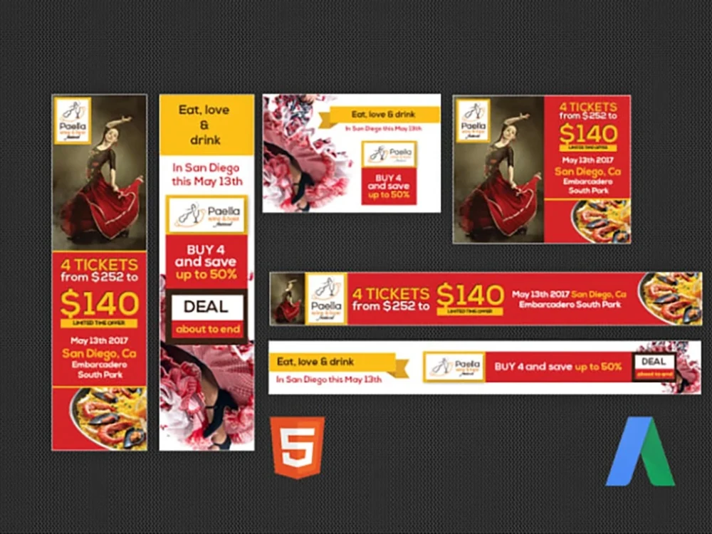 Animated HTML5 banner ads, display ads to boost sales | Upwork