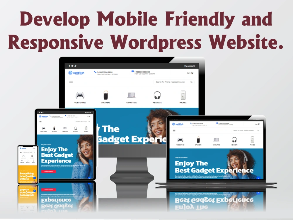A Wordpress Responsive Theme Installed And Setup Upwork