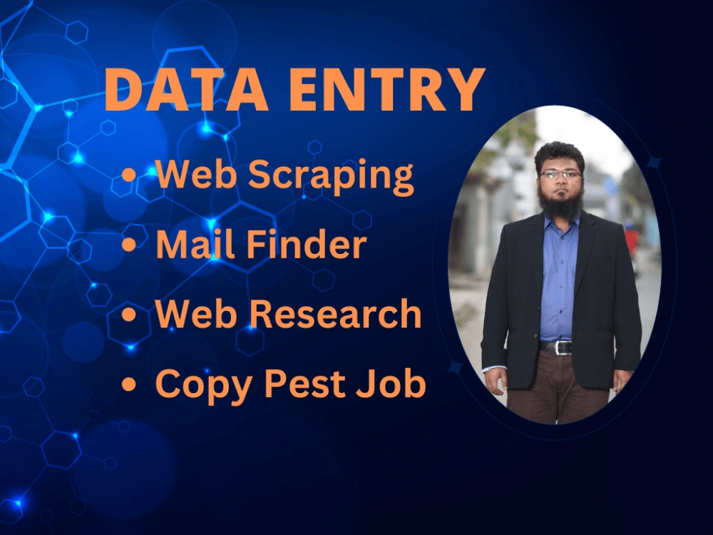 Accurate data entry web scraping LinkedIn data collection at a low price. | Upwork