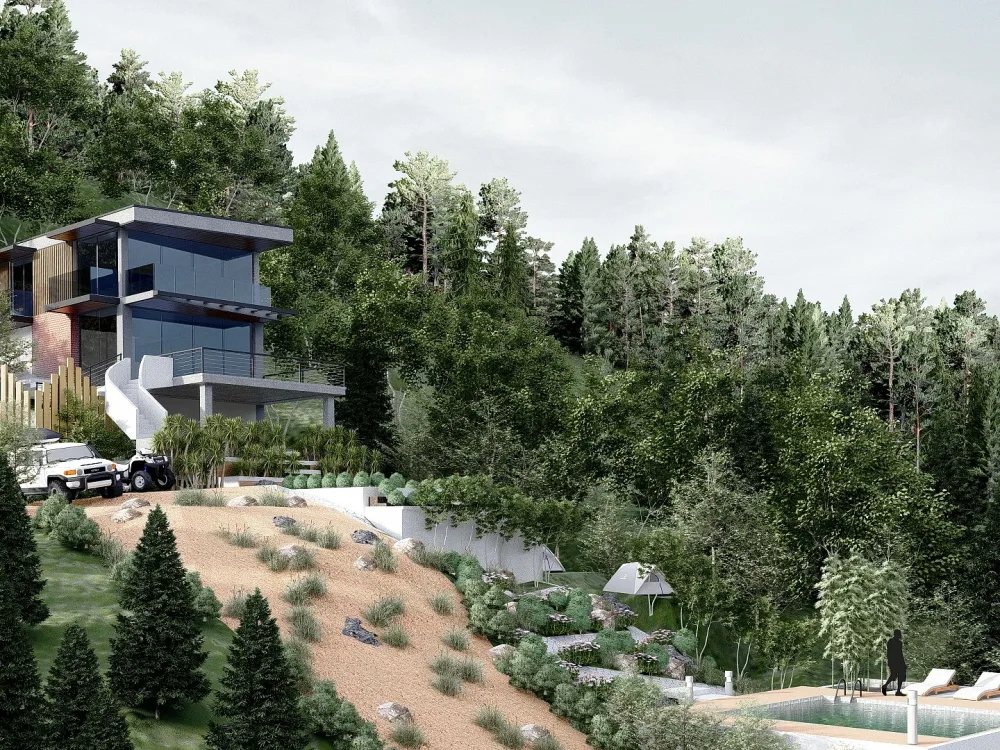 A 3D rendering for your structure. | Upwork