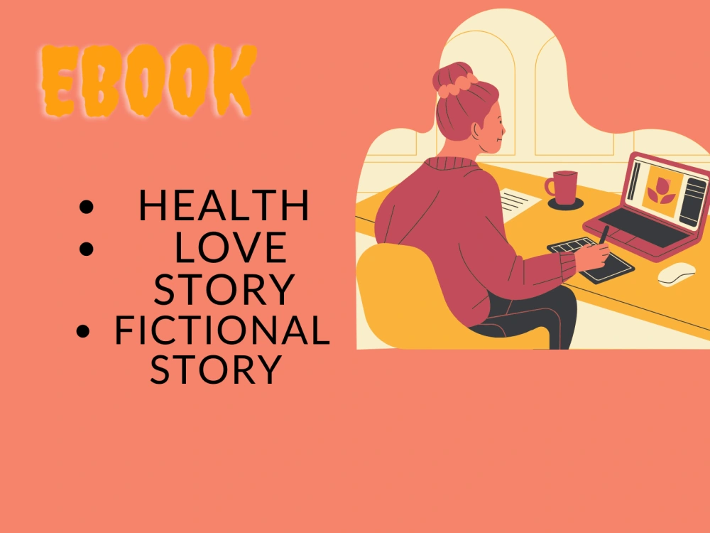 Complete ebook on mental health/ romance/fictional/cookbook | Upwork