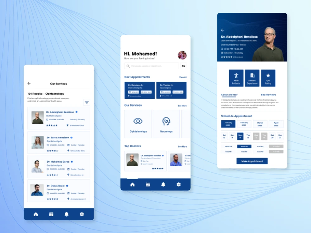 A Modern and Professional Mobile App design in Figma | Upwork