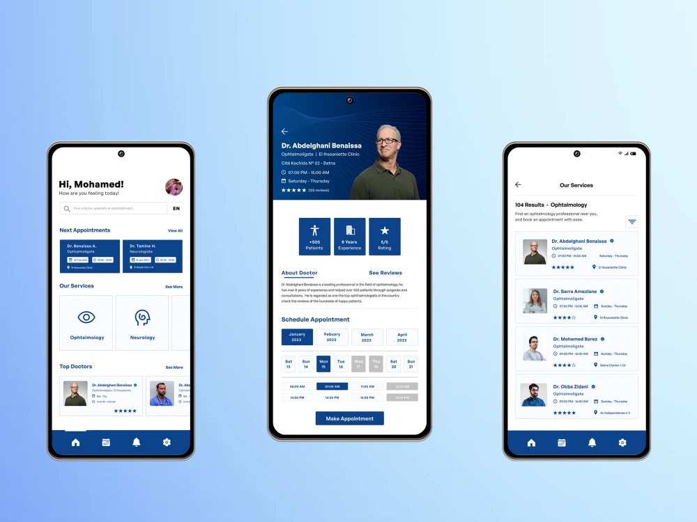 A Modern and Professional Mobile App design in Figma | Upwork