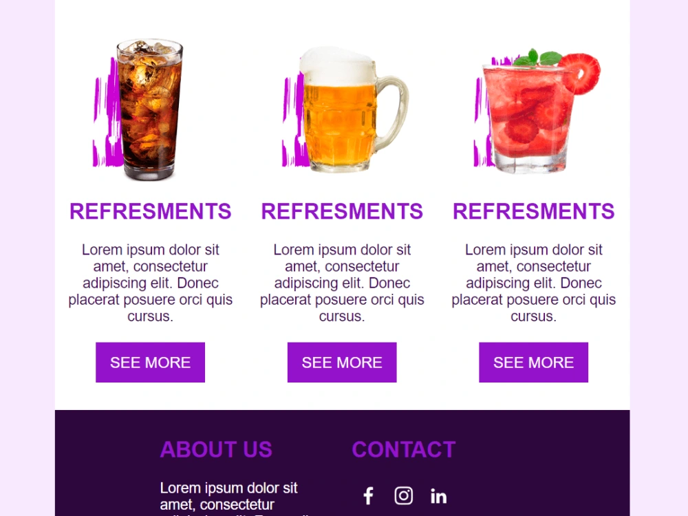 A fantastic and responsive HTML Email Template | Upwork