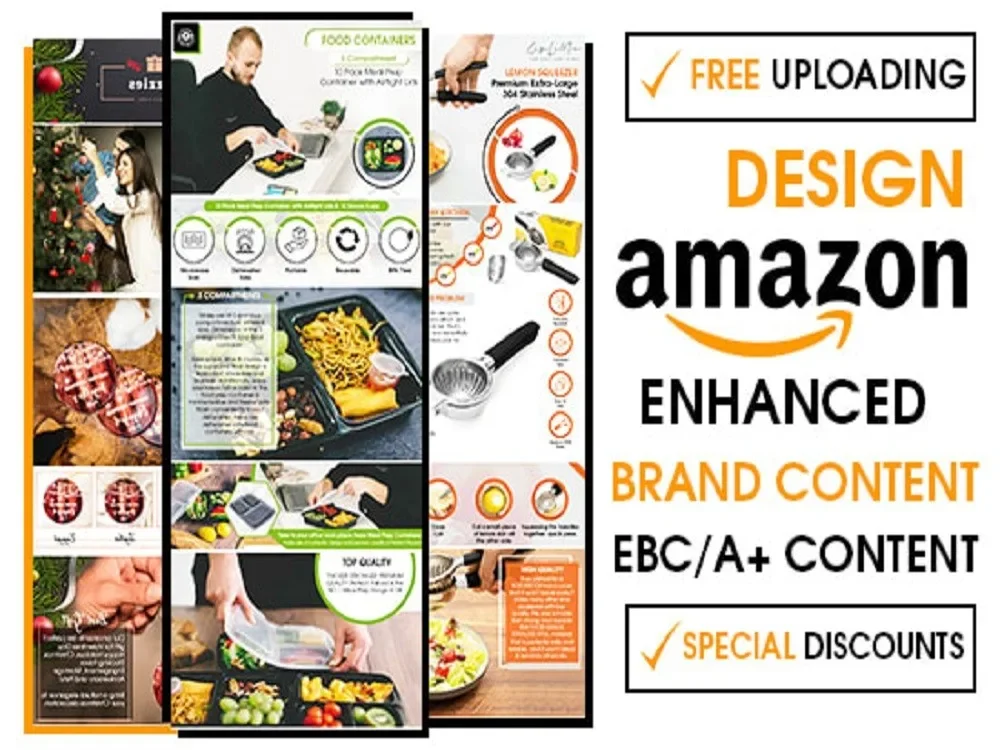 Amazon ebc enhanced brand content a plus pages | Upwork