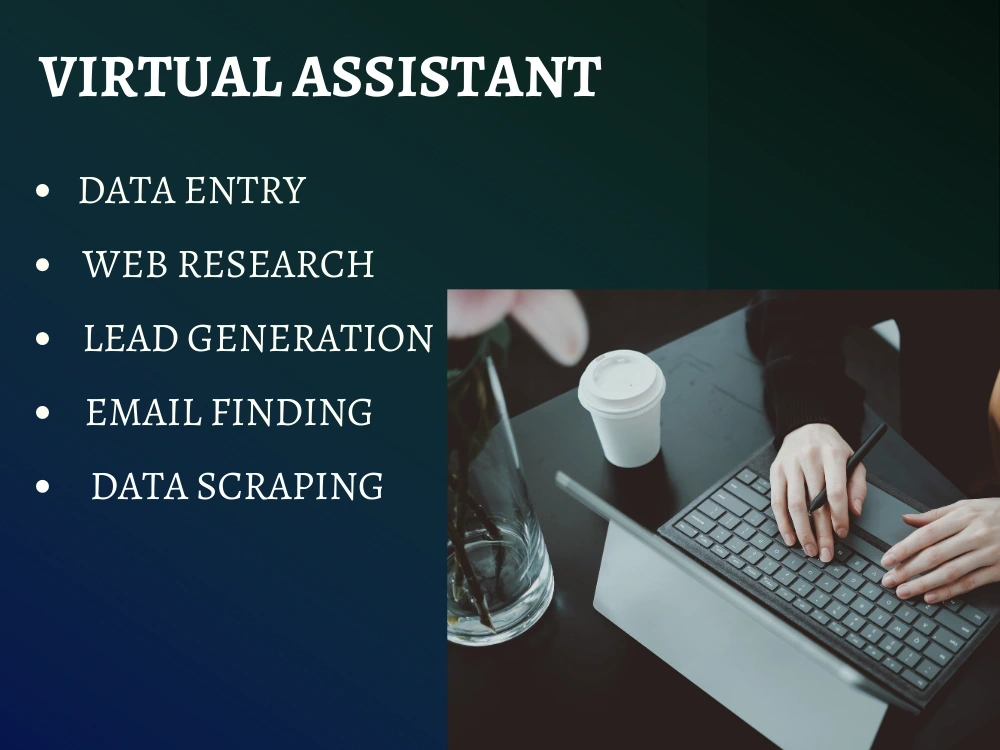 Virtual Assistant for Data Entry, Lead Generation, copy paste & MS ...