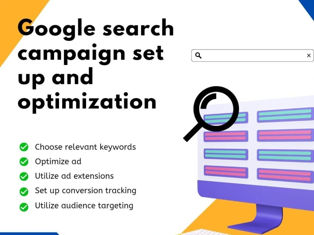 Google search campaign set up and optimization | Upwork