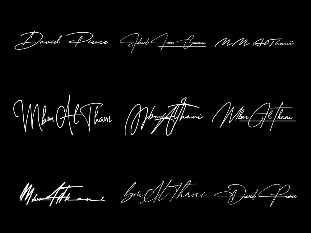 Signature And Autograph Logo Design | Upwork