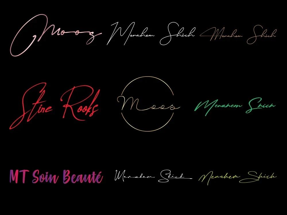 Signature And Autograph Logo Design | Upwork