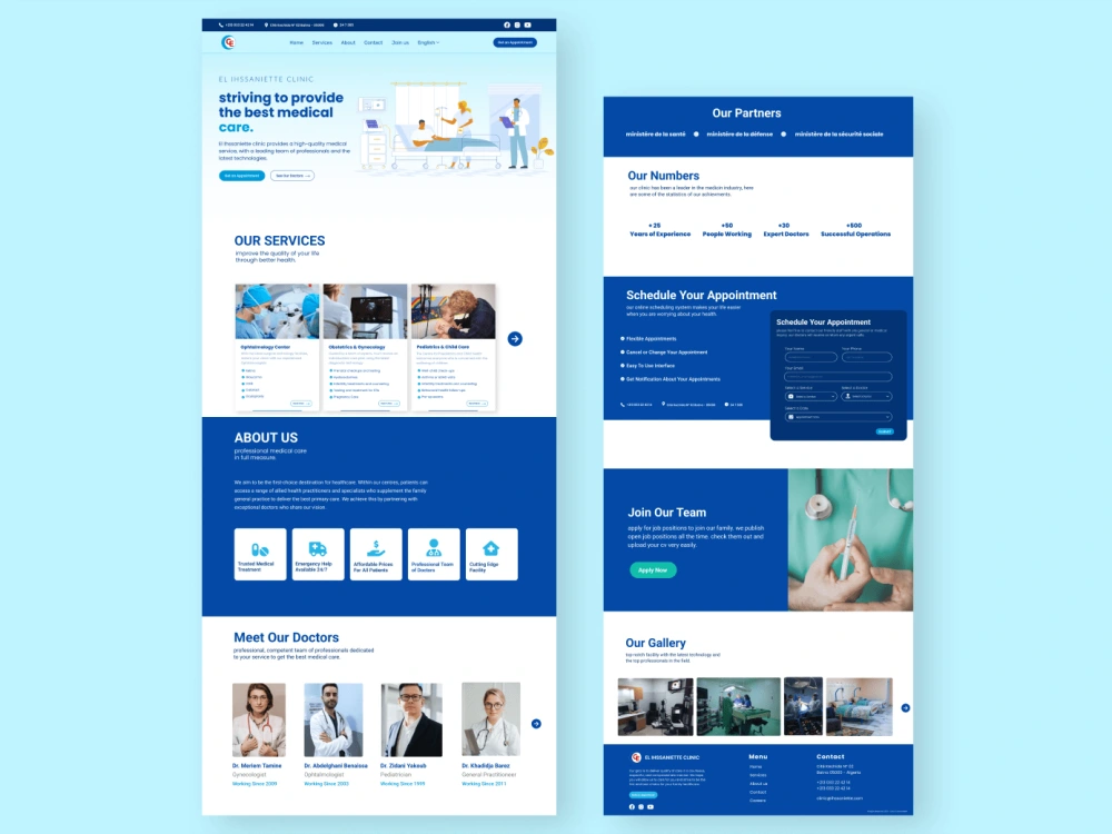 A Modern and Professional Website Design in Figma | Upwork