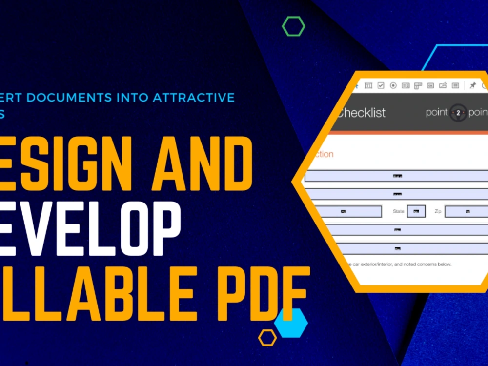 Professional Interactive fillable PDF Form | Upwork
