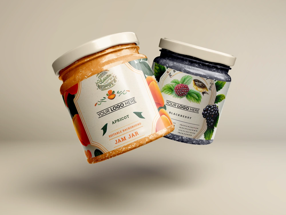 A Modern, Premium looking Jar Packaging / Label Design. | Upwork