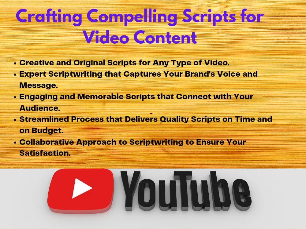 Professional Video Script Writing for Explainer, Promo, and Animated Videos | Upwork