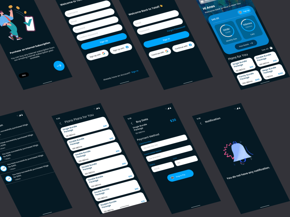 Mobile App Design and Web App Design UIUX Design Prototype Wireframe ...