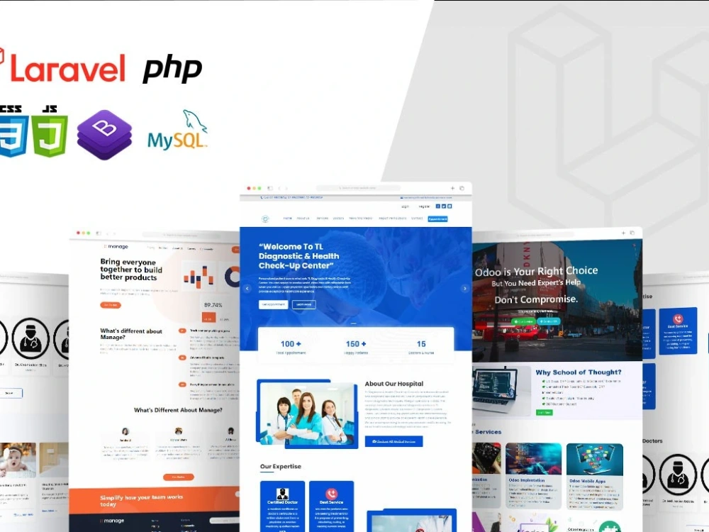 A full-stack website using laravel | Upwork