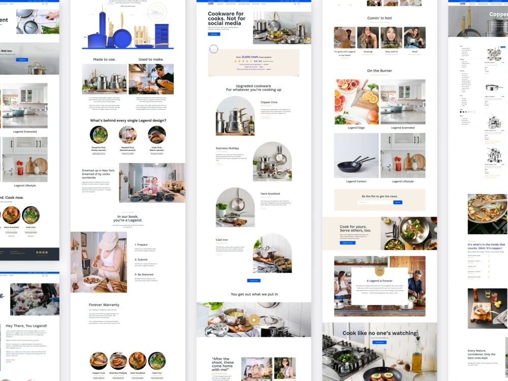 A fantastic, user-friendly multi-page design | Upwork