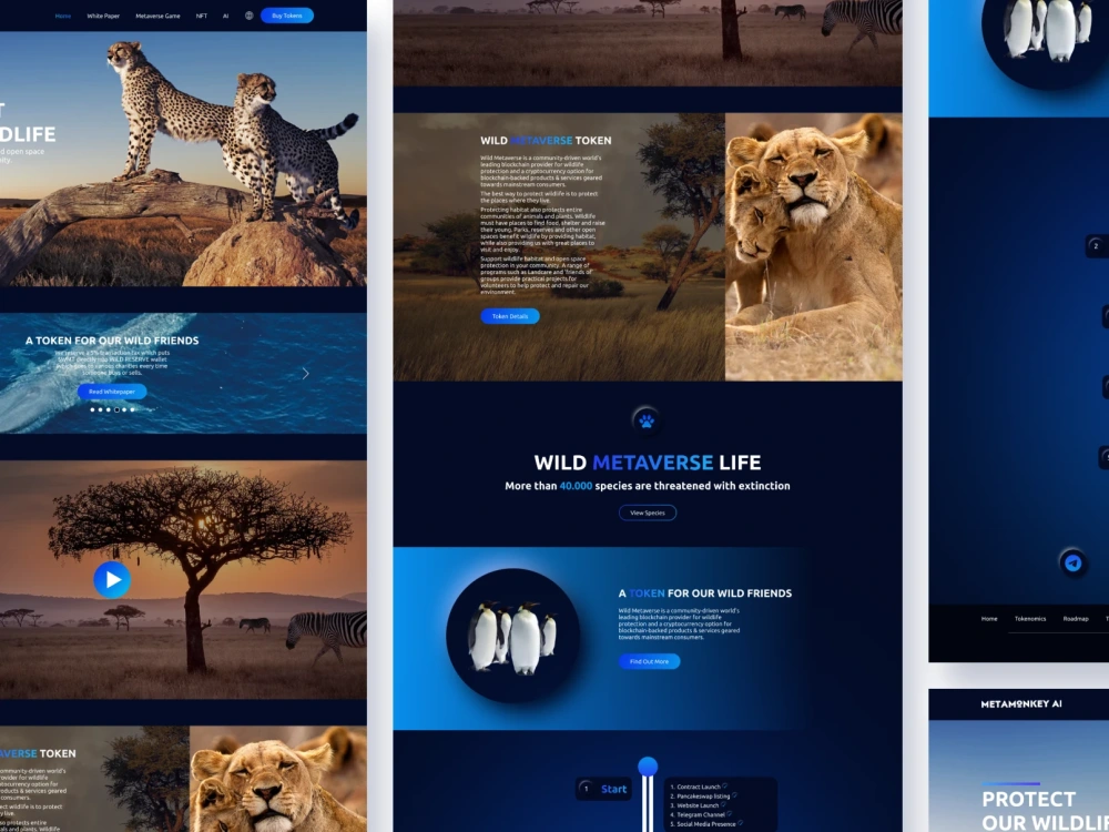 A fantastic, user-friendly multi-page design | Upwork