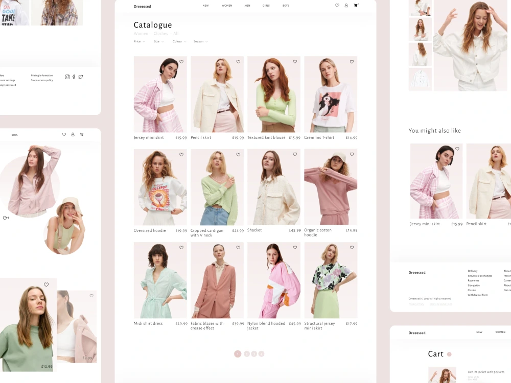 A fantastic, user-friendly multi-page design | Upwork