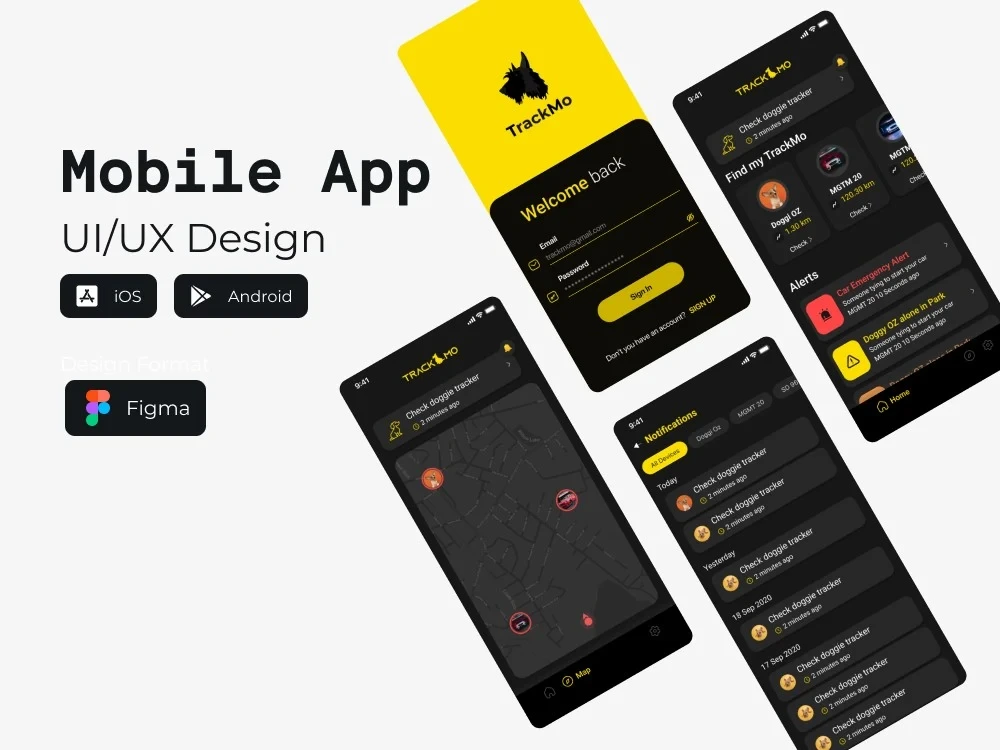 Mobile App UI/UX design in Figma | Upwork