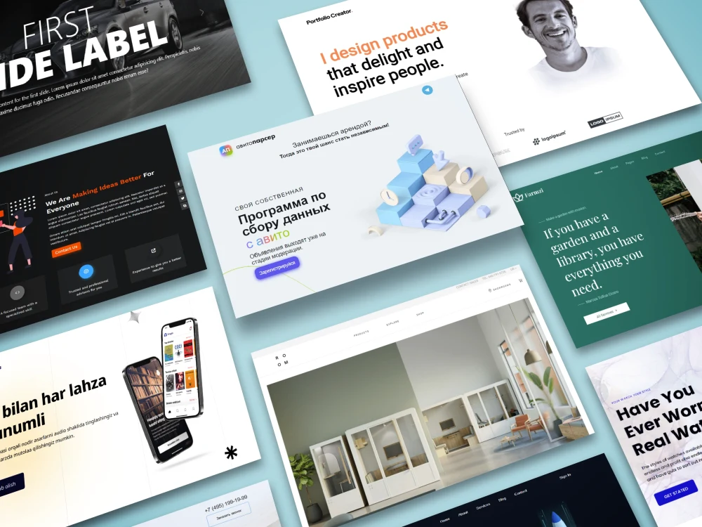 A fully responsive and interactive webpage | Upwork