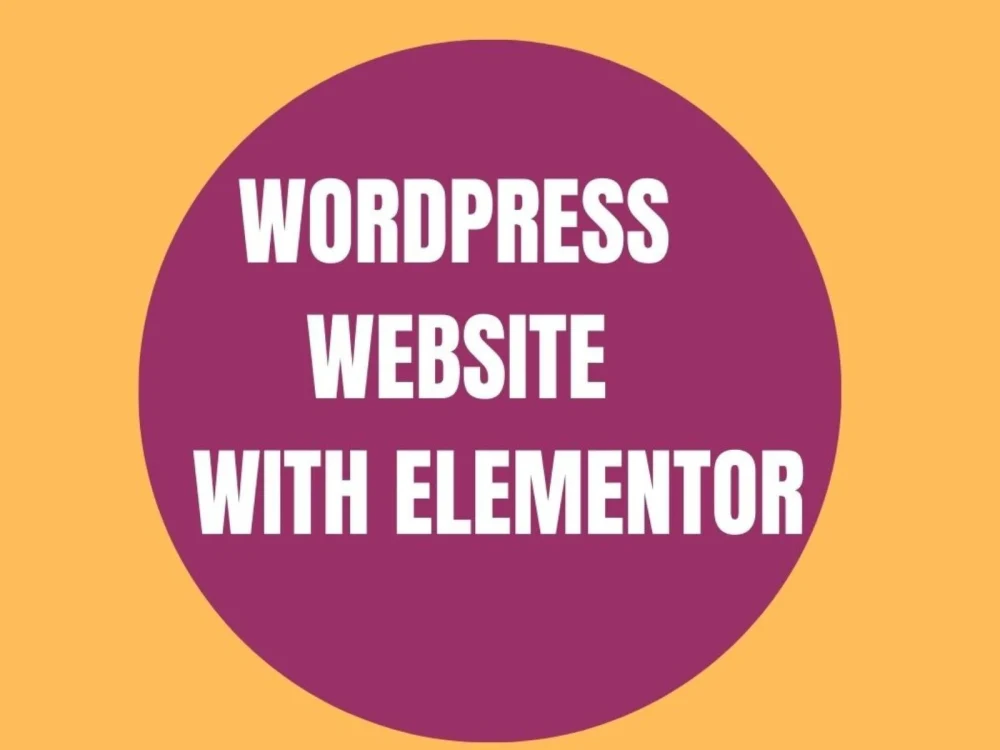 A responsive WordPress website using Elementor | Upwork