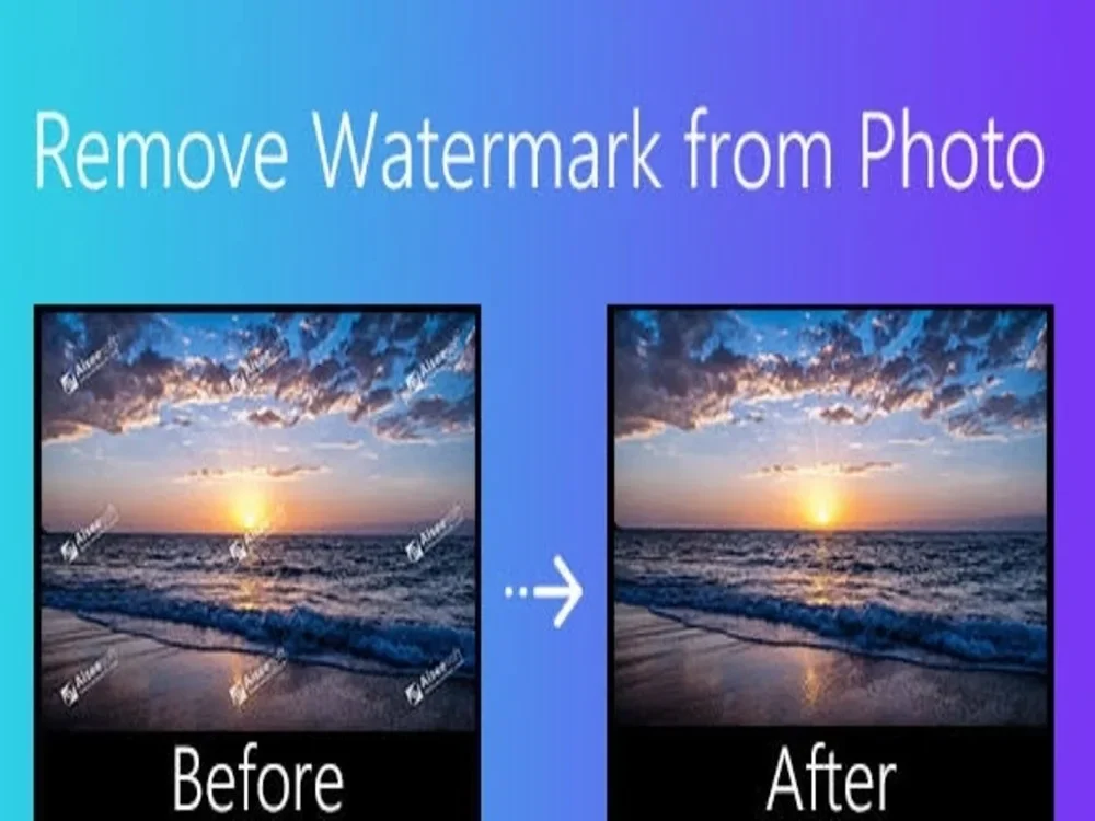Watermarks removal on your Photos. | Upwork
