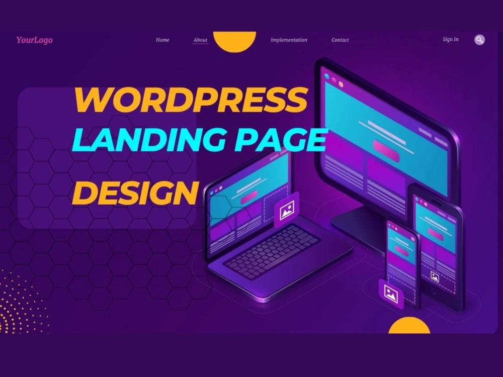 To Create Wordpress Website Design And Landing Pages Using Elementor Pro Upwork