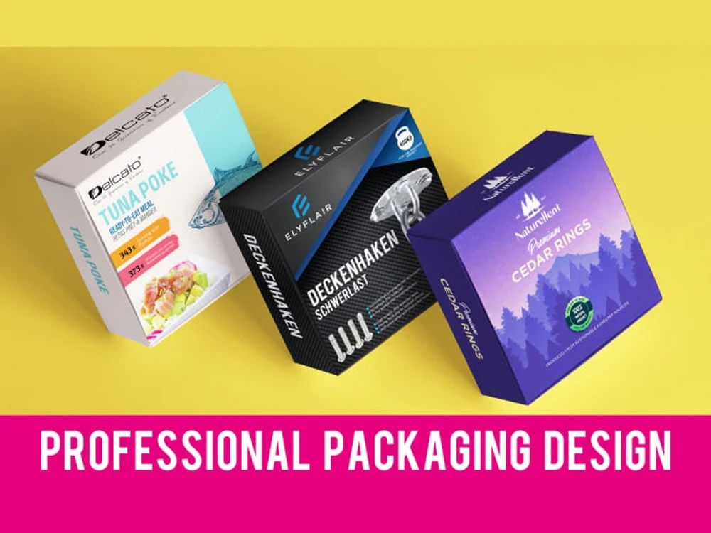 Product packaging design with print ready files | Upwork