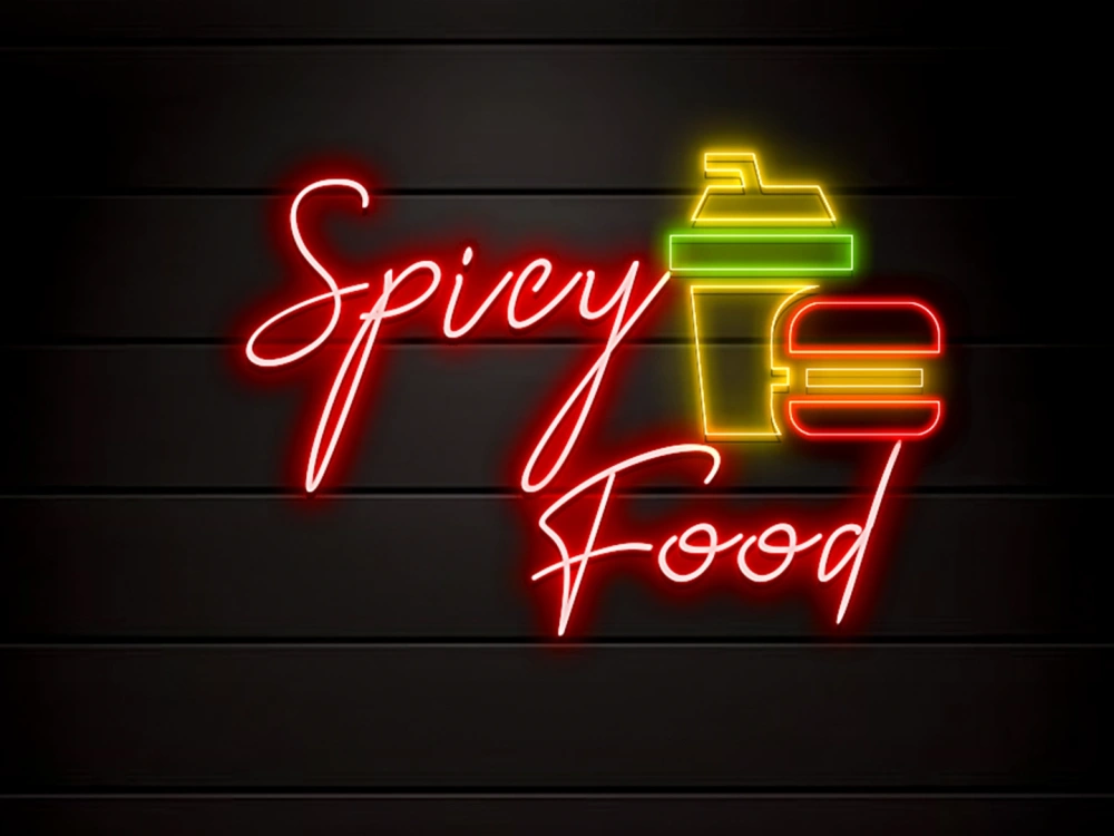 An amazing neon sign, neon logo, neon glowing text for your business ...
