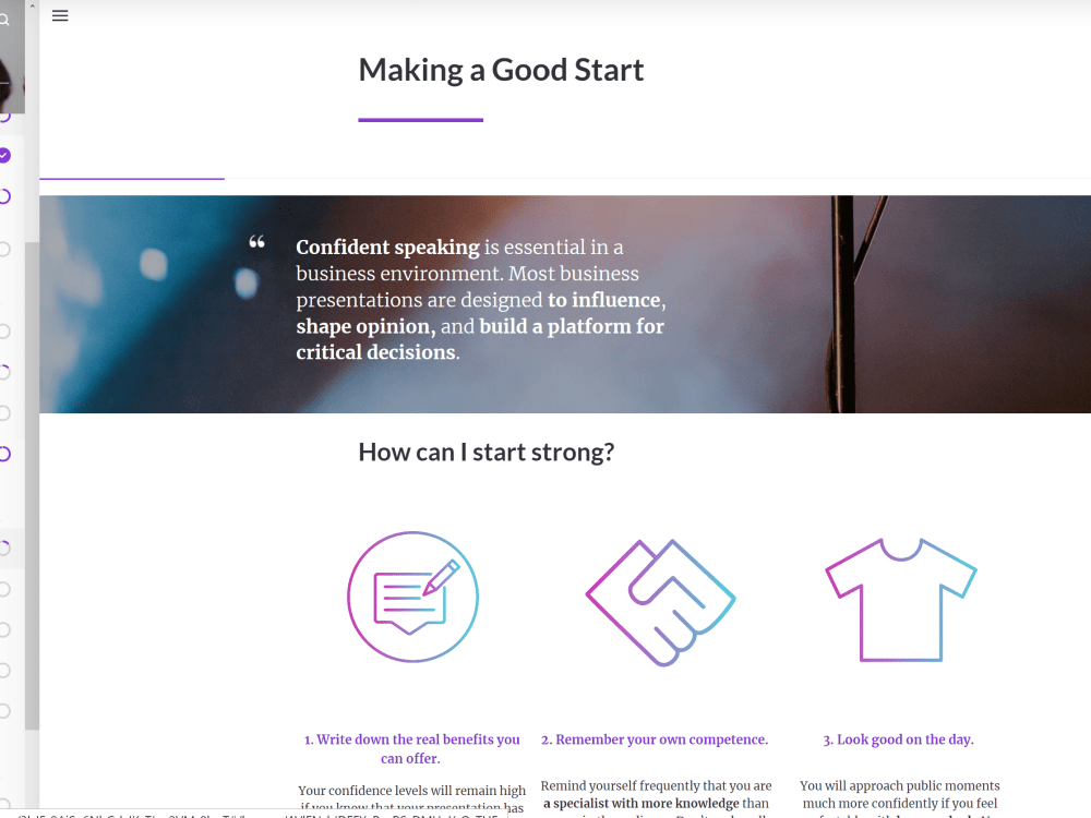 A beautiful and engaging eLearning Course | Upwork