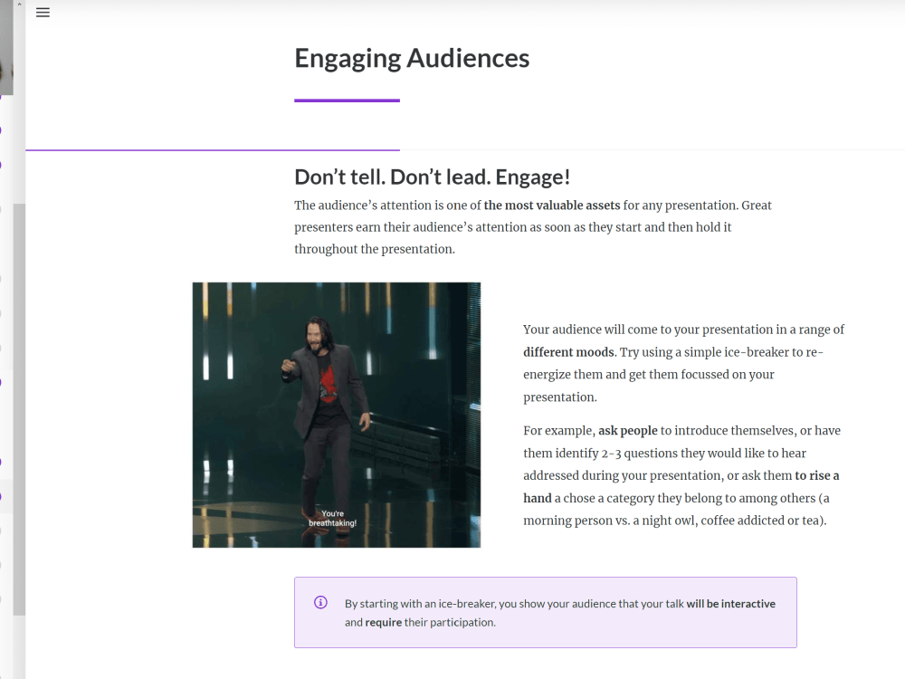 A beautiful and engaging eLearning Course | Upwork