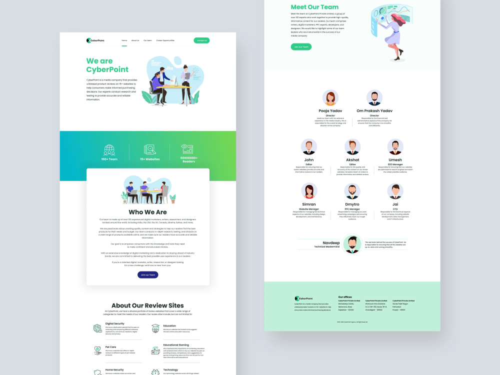 A web layout design, mobile UI UX, or Figma website mockup or XD, PSD ...