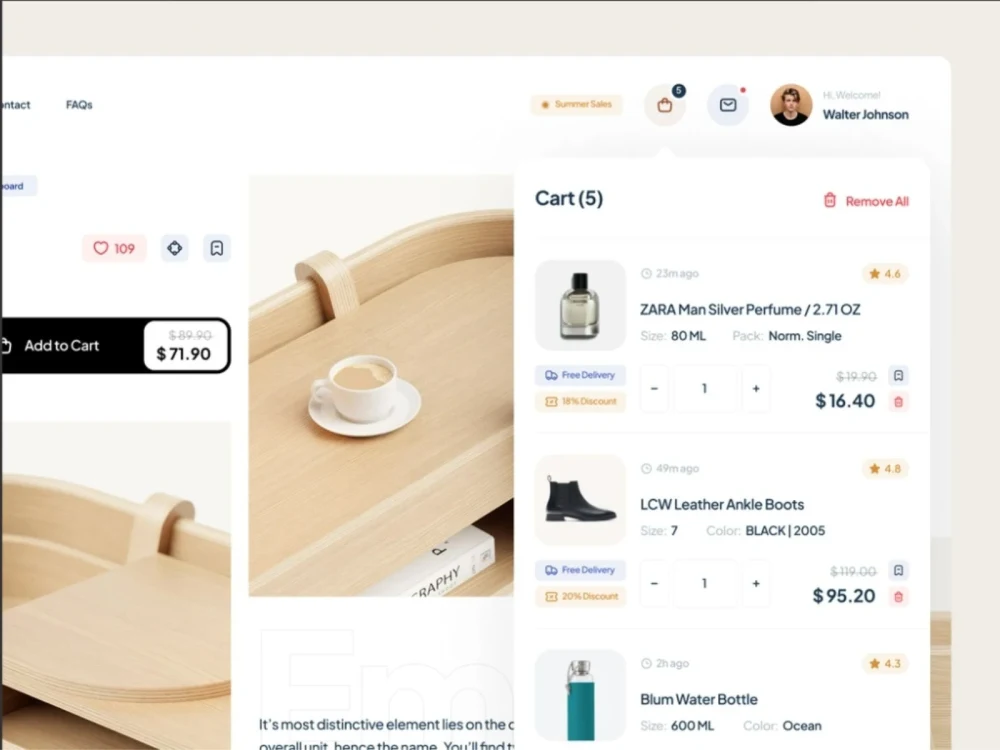An e-commerce website using woocommerce | Upwork