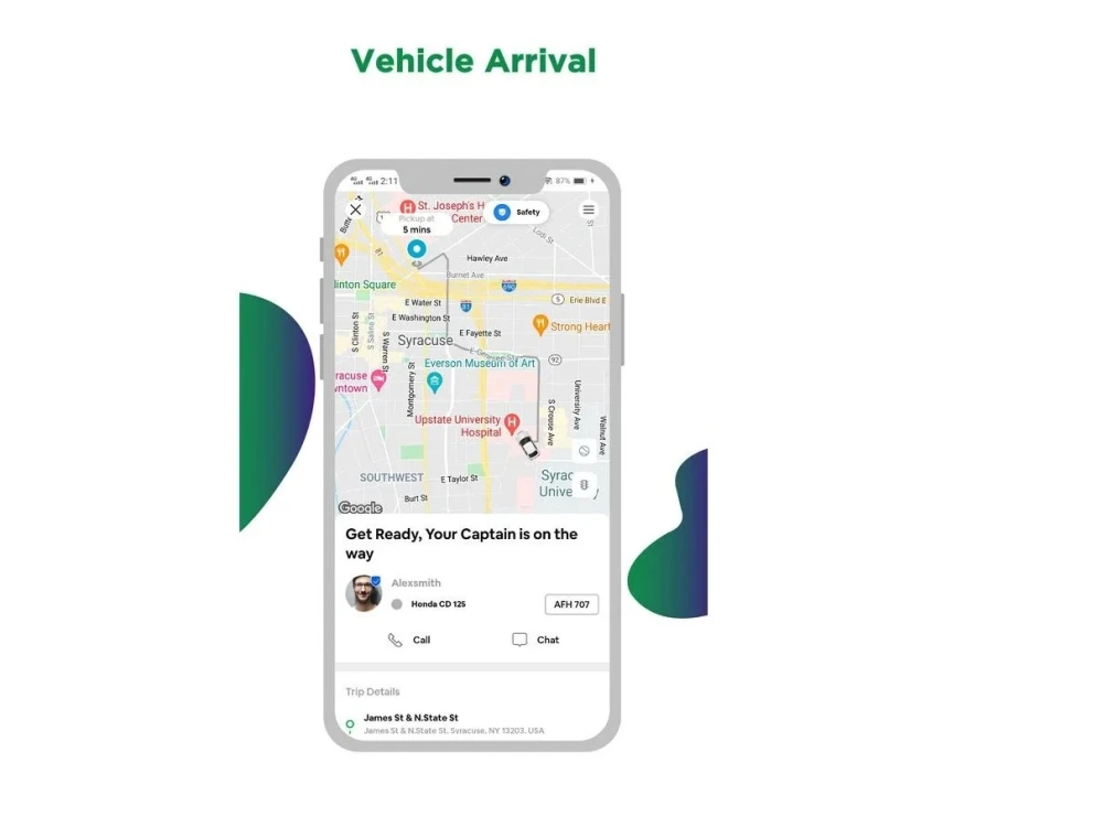 Android IOS Taxi app with admin panel like Uber | Upwork