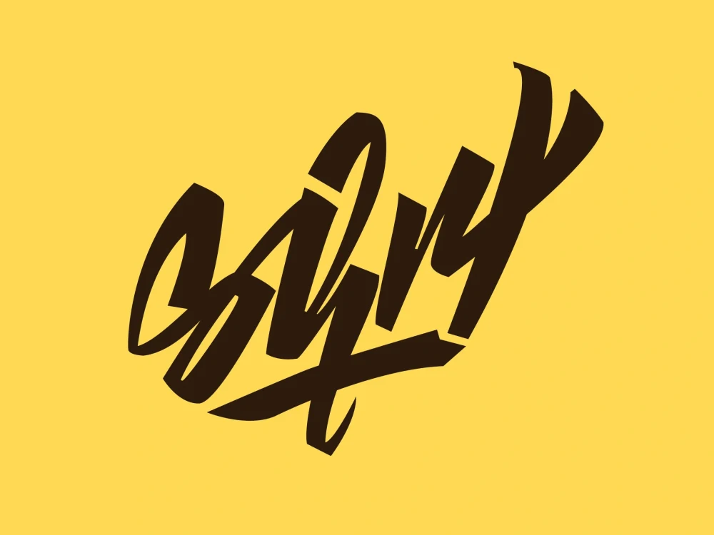 A modern Lettering and Calligraphy design for Your brand | Upwork
