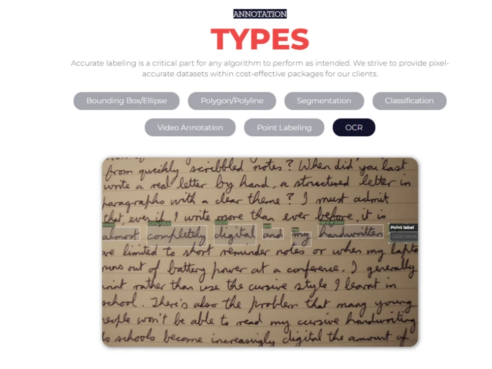 High-Quality Image Annotation Services for AI Models at low cost. | Upwork