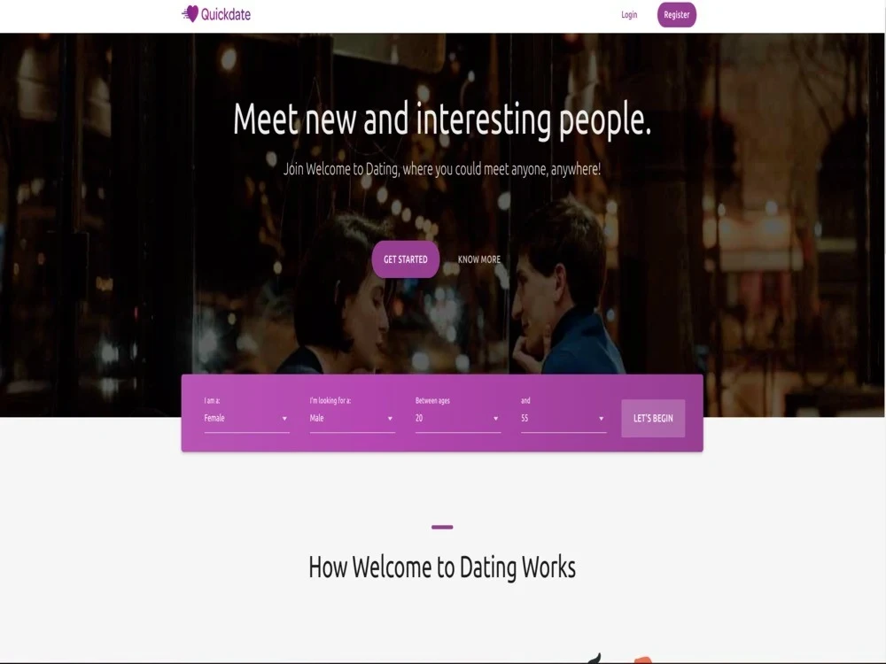 An amazing responsive website in react and Django | Upwork