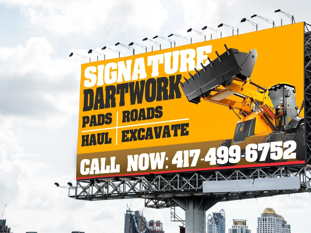 Eye-catching digital billboard, signage, backdrop, and roll-up banner ...