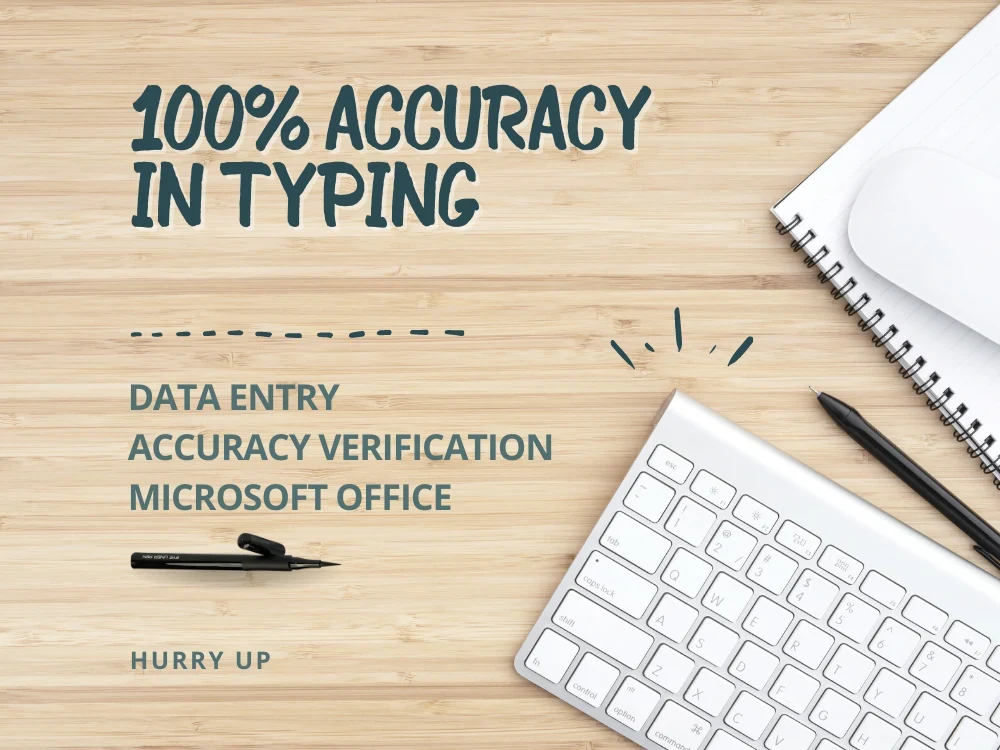 100% accurate typing and copy-and-paste documents | Upwork